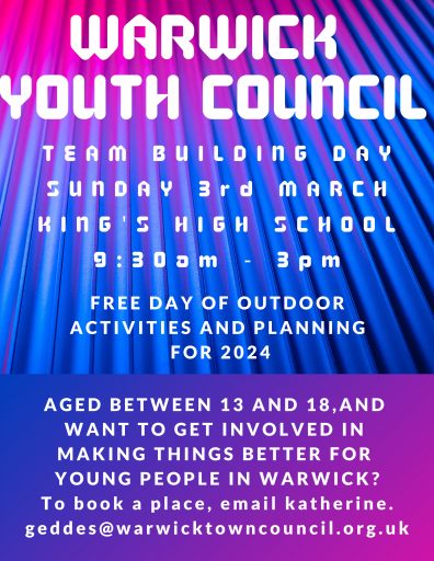 Warwick Youth Council – Warwick Town Council